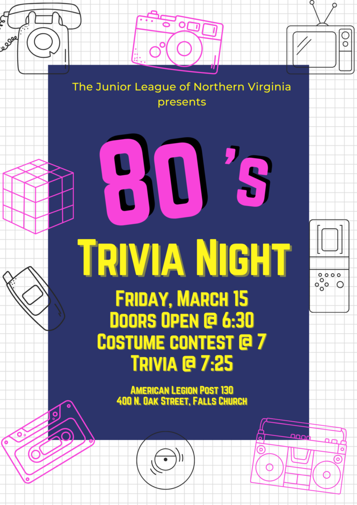 80s Trivia Night – Junior League of Northern Virginia